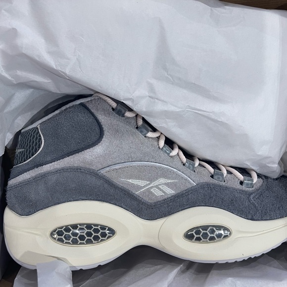 Reebok | Shoes | Reebok Question Georgetown Hoyas Gray Size 3 New ...